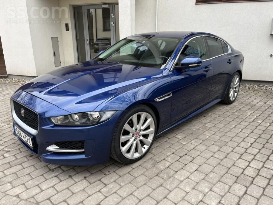 Zils Jaguar XE 2016 Rīga, ar dzinēja tilpumu 2.00 L un nobraukumu 260 tūkst. km par 6500 €, foto 5 vietnē AUTOMOTO.COM.LV
