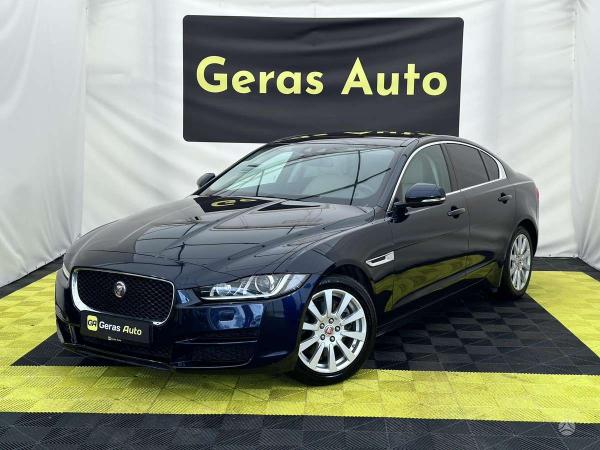 Blue Jaguar XE 2016 in Vilnius, with an engine capacity of 2.00 L and mileage of 153 thousand km for 8690 €, photo 1 on AUTOMOTO.COM.LV