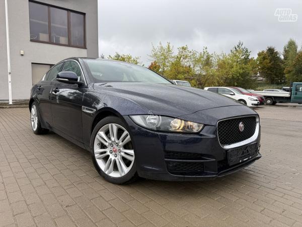 Jaguar XE 2016 in Utena on AUTOMOTO.COM.LV Blue Jaguar XE 2016 in Utena, with an engine capacity of 2.00 L and mileage of 173 thousand km for 6500 €, photo 1 on AUTOMOTO.COM.LV