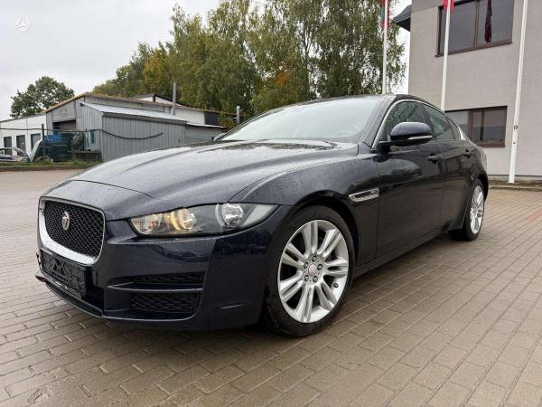Blue Jaguar XE 2016 in Utena, with an engine capacity of 2.00 L and mileage of 173 thousand km for 6450 €, photo 1 on AUTOMOTO.COM.LV