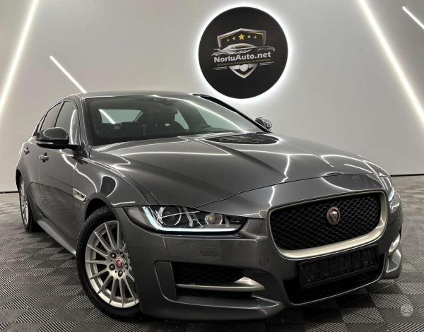 Grey Jaguar XE 2018 in Marijampole, with an engine capacity of 2.00 L and mileage of 195 thousand km for 9650 €, photo 1 on AUTOMOTO.COM.LV