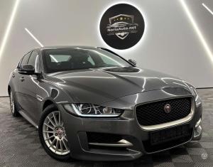 Pelēks Jaguar XE 2018 Marijampole, ar dzinēja tilpumu 2.00 L un nobraukumu 195 tūkst. km par 9650 €, foto  vietnē AUTOMOTO.COM.LV