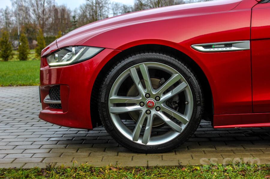 Sarkans Jaguar XE 2015 Jelgava, ar dzinēja tilpumu 2.00 L un nobraukumu 180 tūkst. km par 12996 €, foto 25 vietnē AUTOMOTO.COM.LV