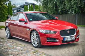Sarkans Jaguar XE 2015 Rīga, ar dzinēja tilpumu 2.00 L un nobraukumu 183 tūkst. km par 5990 €, foto 4 vietnē AUTOMOTO.COM.LV
