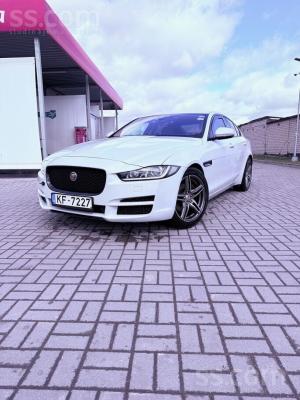 White Jaguar XE 2016 in Rezekne, with an engine capacity of 2.00 L and mileage of 201 thousand km for 8999 €, photo  on AUTOMOTO.COM.LV