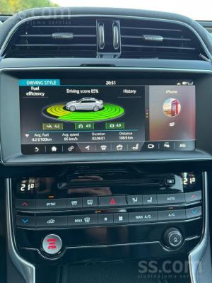 Balts Jaguar XE 2017 Rīga, ar dzinēja tilpumu 2.00 L un nobraukumu 227 tūkst. km par 7499 €, foto 22 vietnē AUTOMOTO.COM.LV