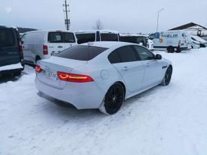 White Jaguar XE 2018 in Taurage, with an engine capacity of 2.00 L and mileage of 110 thousand km for 9200 €, photo 6 on AUTOMOTO.COM.LV