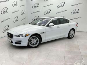 Balts Jaguar XE 2019 Viļņa, ar dzinēja tilpumu 2.00 L un nobraukumu 63 tūkst. km par 17500 €, foto  vietnē AUTOMOTO.COM.LV