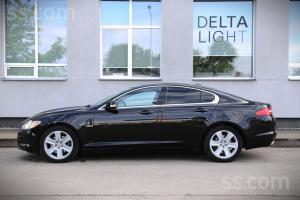 Black Jaguar XF 2008 in Riga, with an engine capacity of 2.70 L and mileage of 274 thousand km for 4995 €, photo 3 on AUTOMOTO.COM.LV