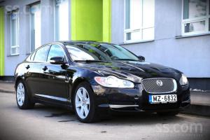 Black Jaguar XF 2008 in Riga, with an engine capacity of 2.70 L and mileage of 274 thousand km for 4995 €, photo 5 on AUTOMOTO.COM.LV