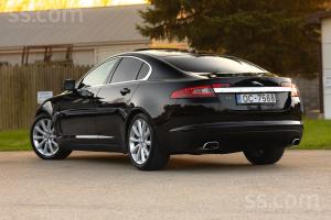 Black Jaguar XF 2010 in Jelgava, with an engine capacity of 3.00 L and mileage of 0 thousand km for 5290 €, photo 2 on AUTOMOTO.COM.LV