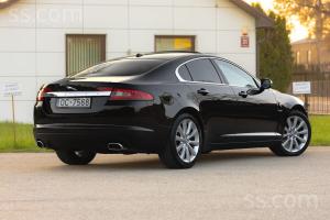 Black Jaguar XF 2010 in Jelgava, with an engine capacity of 3.00 L and mileage of 0 thousand km for 5290 €, photo 6 on AUTOMOTO.COM.LV