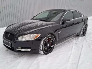 Melns Jaguar XF 2010 Ukmergė, ar dzinēja tilpumu 3.00 L un nobraukumu 310 tūkst. km par 4000 €, foto  vietnē AUTOMOTO.COM.LV