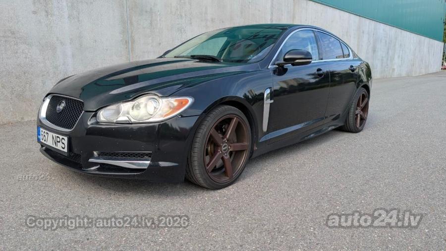 Black Jaguar XF 2010 in Tallinn, with an engine capacity of 3.00 L and mileage of 223 thousand km for 6400 €, photo 5 on AUTOMOTO.COM.LV