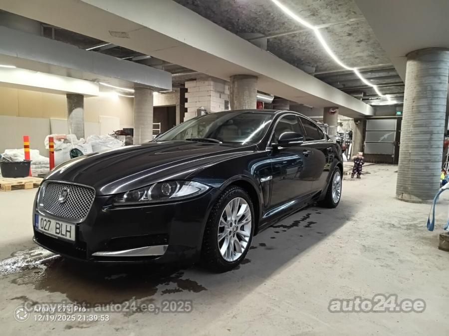 Black Jaguar XF 2012 in Tallinn, with an engine capacity of 3.00 L and mileage of 248 thousand km for 9000 €, photo 9 on AUTOMOTO.COM.LV