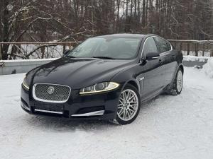 Melns Jaguar XF 2013 Viļņa, ar dzinēja tilpumu 2.18 L un nobraukumu 242 tūkst. km par 7500 €, foto  vietnē AUTOMOTO.COM.LV