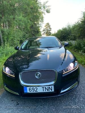 Black Jaguar XF 2013 in Johvi, with an engine capacity of 2.20 L and mileage of 275 thousand km for 5990 €, photo  on AUTOMOTO.COM.LV