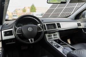 Black Jaguar XF 2013 in Riga, with an engine capacity of 2.20 L and mileage of 279 thousand km for 8990 €, photo 8 on AUTOMOTO.COM.LV
