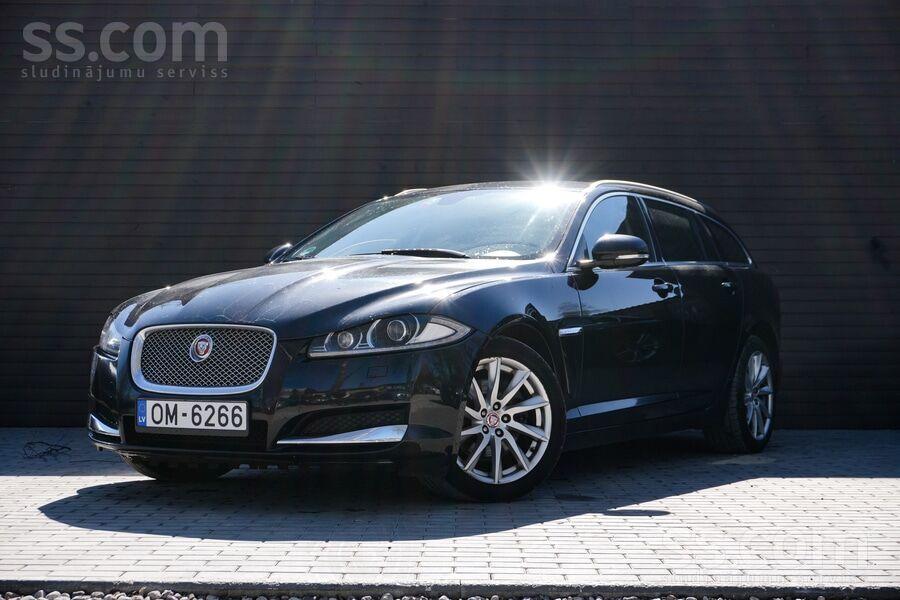 Black Jaguar XF 2014 in Riga, with an engine capacity of 2.20 L and mileage of 277 thousand km for 6990 €, photo 1 on AUTOMOTO.COM.LV