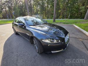 Black Jaguar XF 2014 in Riga, with an engine capacity of 2.20 L and mileage of 218 thousand km for 7000 €, photo  on AUTOMOTO.COM.LV