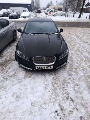 Black Jaguar XF 2015 in Taurage, with an engine capacity of 2.18 L and mileage of 180 thousand km for 3150 €, photo  on AUTOMOTO.COM.LV