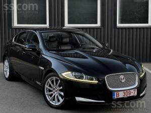 Black Jaguar XF 2015 in Jurmala, with an engine capacity of 2.20 L and mileage of 185 thousand km for 8500 €, photo 3 on AUTOMOTO.COM.LV