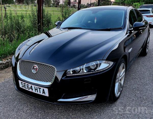 Melns Jaguar XF 2015 Jelgava, ar dzinēja tilpumu 2.20 L un nobraukumu 160 tūkst. km par 3800 €, foto 1 vietnē AUTOMOTO.COM.LV