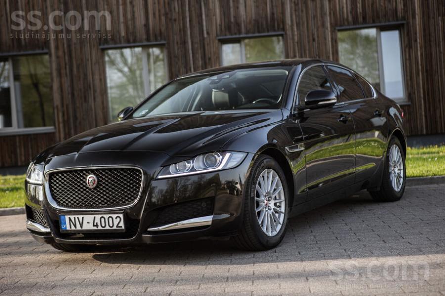 Melns Jaguar XF 2017 Rīga, ar dzinēja tilpumu 2.00 L un nobraukumu 0 tūkst. km par 12500 €, foto 2 vietnē AUTOMOTO.COM.LV