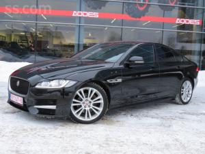 Melns Jaguar XF 2017 Rīga, ar dzinēja tilpumu 2.00 L un nobraukumu 184 tūkst. km par 11490 €, foto  vietnē AUTOMOTO.COM.LV