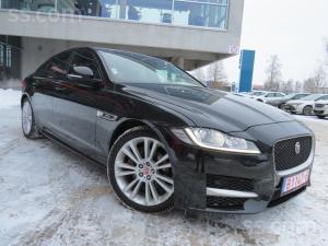 Black Jaguar XF 2017 in Riga, with an engine capacity of 2.00 L and mileage of 184 thousand km for 11490 €, photo 5 on AUTOMOTO.COM.LV