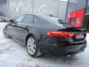 Black Jaguar XF 2017 in Riga, with an engine capacity of 2.00 L and mileage of 184 thousand km for 11490 €, photo 6 on AUTOMOTO.COM.LV