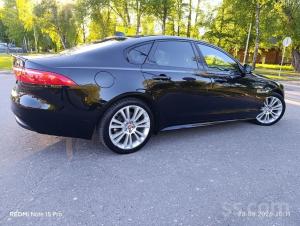 Black Jaguar XF 2017 in Riga, with an engine capacity of 2.00 L and mileage of 186 thousand km for 9990 €, photo 9 on AUTOMOTO.COM.LV