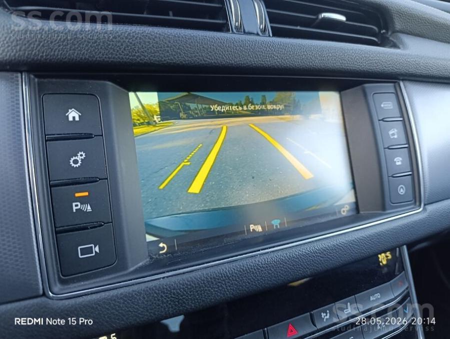 Black Jaguar XF 2017 in Riga, with an engine capacity of 2.00 L and mileage of 186 thousand km for 9990 €, photo 36 on AUTOMOTO.COM.LV