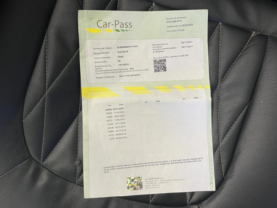Melns Jaguar XF 2017 Rīga, ar dzinēja tilpumu 2.00 L un nobraukumu 123 tūkst. km par 15990 €, foto 7 vietnē AUTOMOTO.COM.LV