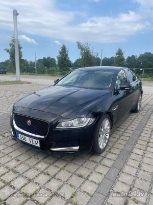 Black Jaguar XF 2017 in Tallinn, with an engine capacity of 2.00 L and mileage of 186 thousand km for 9700 €, photo  on AUTOMOTO.COM.LV