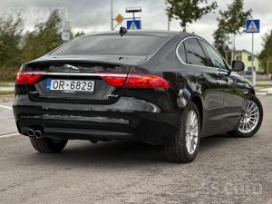 Black Jaguar XF 2017 in Jelgava, with an engine capacity of 2.00 L and mileage of 0 thousand km for 10350 €, photo 6 on AUTOMOTO.COM.LV