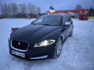 Black Jaguar XF 2013 in Riga, with an engine capacity of 3.00 L and mileage of 282 thousand km for 7100 €, photo  on AUTOMOTO.COM.LV