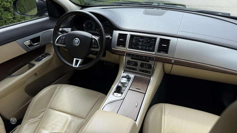Melns Jaguar XF 2013 Kauņa, ar dzinēja tilpumu 2.18 L un nobraukumu 290 tūkst. km par 5800 €, foto 11 vietnē AUTOMOTO.COM.LV