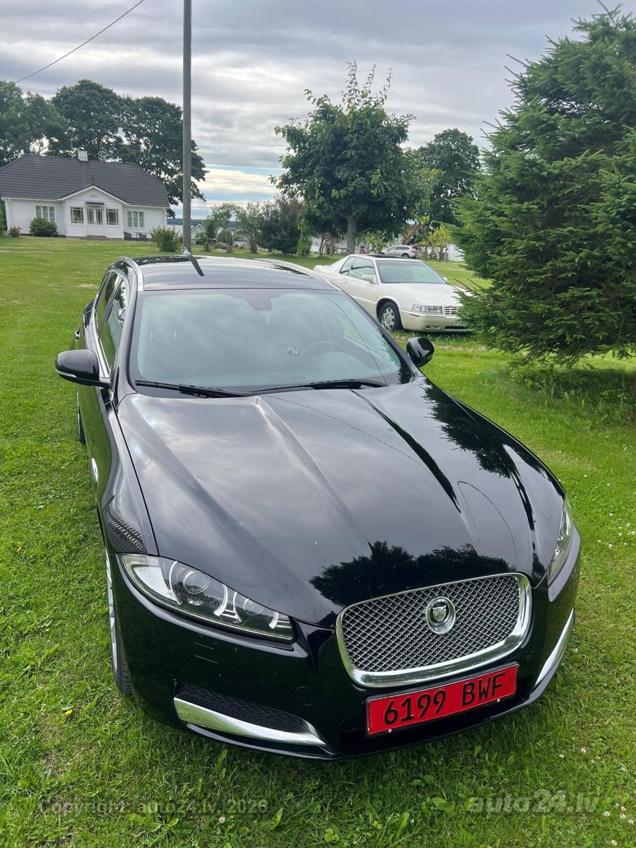 Melns Jaguar XF 2013 Tallina, ar dzinēja tilpumu 2.20 L un nobraukumu 217 tūkst. km par 7300 €, foto 1 vietnē AUTOMOTO.COM.LV
