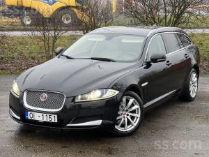 Melns Jaguar XF 2015 Jēkabpils, ar dzinēja tilpumu 2.20 L un nobraukumu 210 tūkst. km par 8100 €, foto  vietnē AUTOMOTO.COM.LV