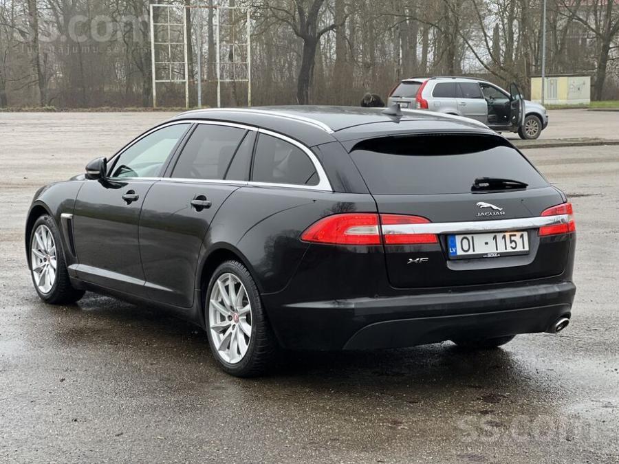 Melns Jaguar XF 2015 Jēkabpils, ar dzinēja tilpumu 2.20 L un nobraukumu 210 tūkst. km par 8100 €, foto 8 vietnē AUTOMOTO.COM.LV