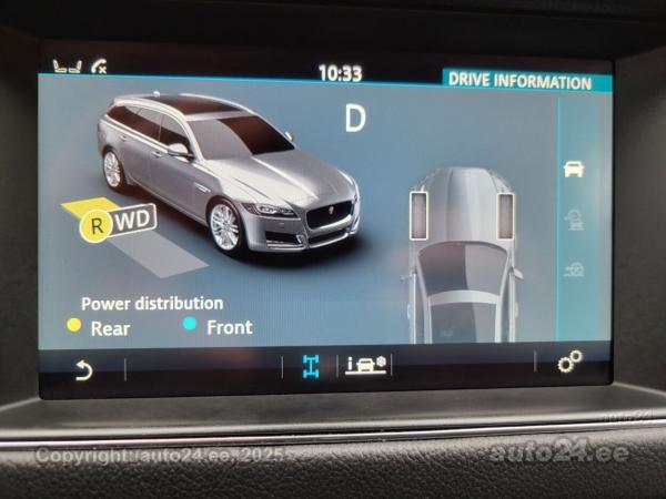 Melns Jaguar XF 2018 Tallina, ar dzinēja tilpumu 2.00 L un nobraukumu 175 tūkst. km par 14500 €, foto 11 vietnē AUTOMOTO.COM.LV