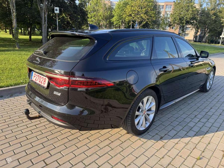 Melns Jaguar XF 2020 Klaipėda, ar dzinēja tilpumu 2.00 L un nobraukumu 93 tūkst. km par 8600 €, foto 6 vietnē AUTOMOTO.COM.LV
