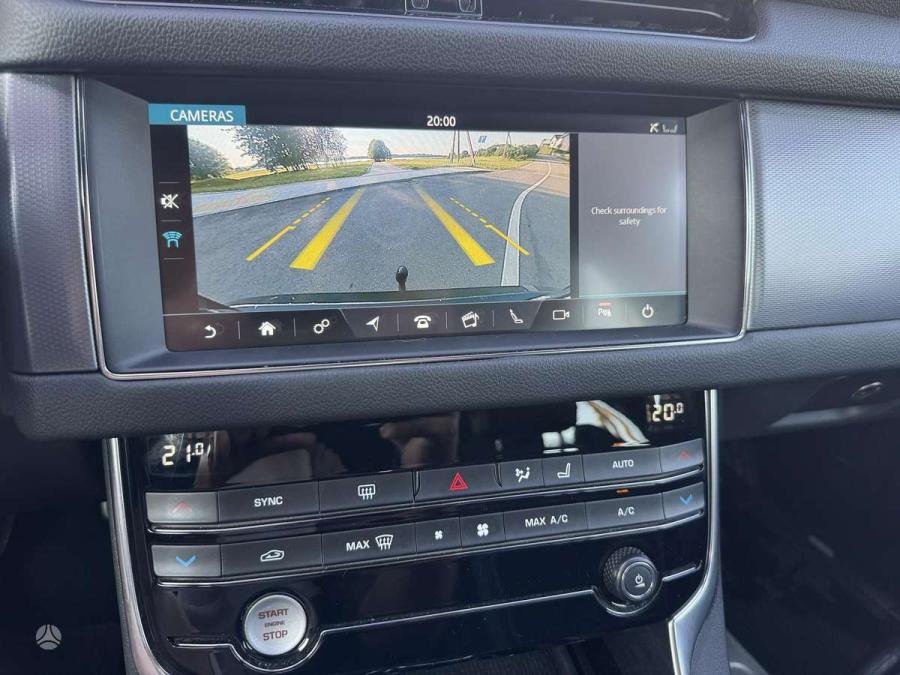 Melns Jaguar XF 2020 Klaipėda, ar dzinēja tilpumu 2.00 L un nobraukumu 93 tūkst. km par 8600 €, foto 28 vietnē AUTOMOTO.COM.LV