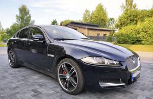 Blue Jaguar XF 2011 in Siauliai, with an engine capacity of 2.18 L and mileage of 393 thousand km for 6300 €, photo 13 on AUTOMOTO.COM.LV