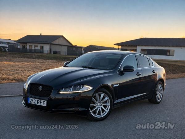 Blue Jaguar XF 2012 in Tartu, with an engine capacity of 2.20 L and mileage of 247 thousand km for 6999 €, photo 3 on AUTOMOTO.COM.LV