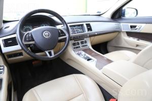 Blue Jaguar XF 2013 in Riga, with an engine capacity of 2.20 L and mileage of 0 thousand km for 6295 €, photo 8 on AUTOMOTO.COM.LV