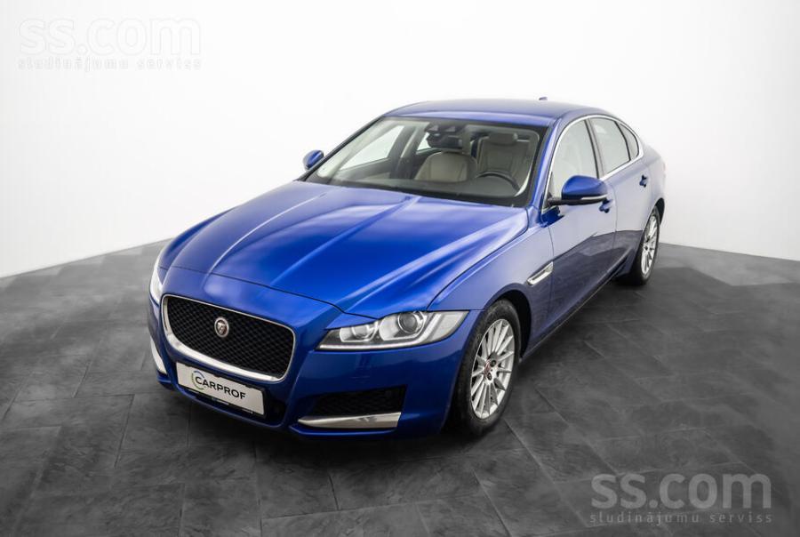 Blue Jaguar XF 2017 in Tallinn, with an engine capacity of 2.00 L and mileage of 192 thousand km for 13999 €, photo 1 on AUTOMOTO.COM.LV