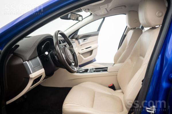 Blue Jaguar XF 2017 in Tallinn, with an engine capacity of 2.00 L and mileage of 192 thousand km for 10499 €, photo 7 on AUTOMOTO.COM.LV
