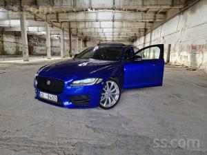Blue Jaguar XF 2017 in Daugavpils, with an engine capacity of 3.00 L and mileage of 164 thousand km for 17000 €, photo 3 on AUTOMOTO.COM.LV